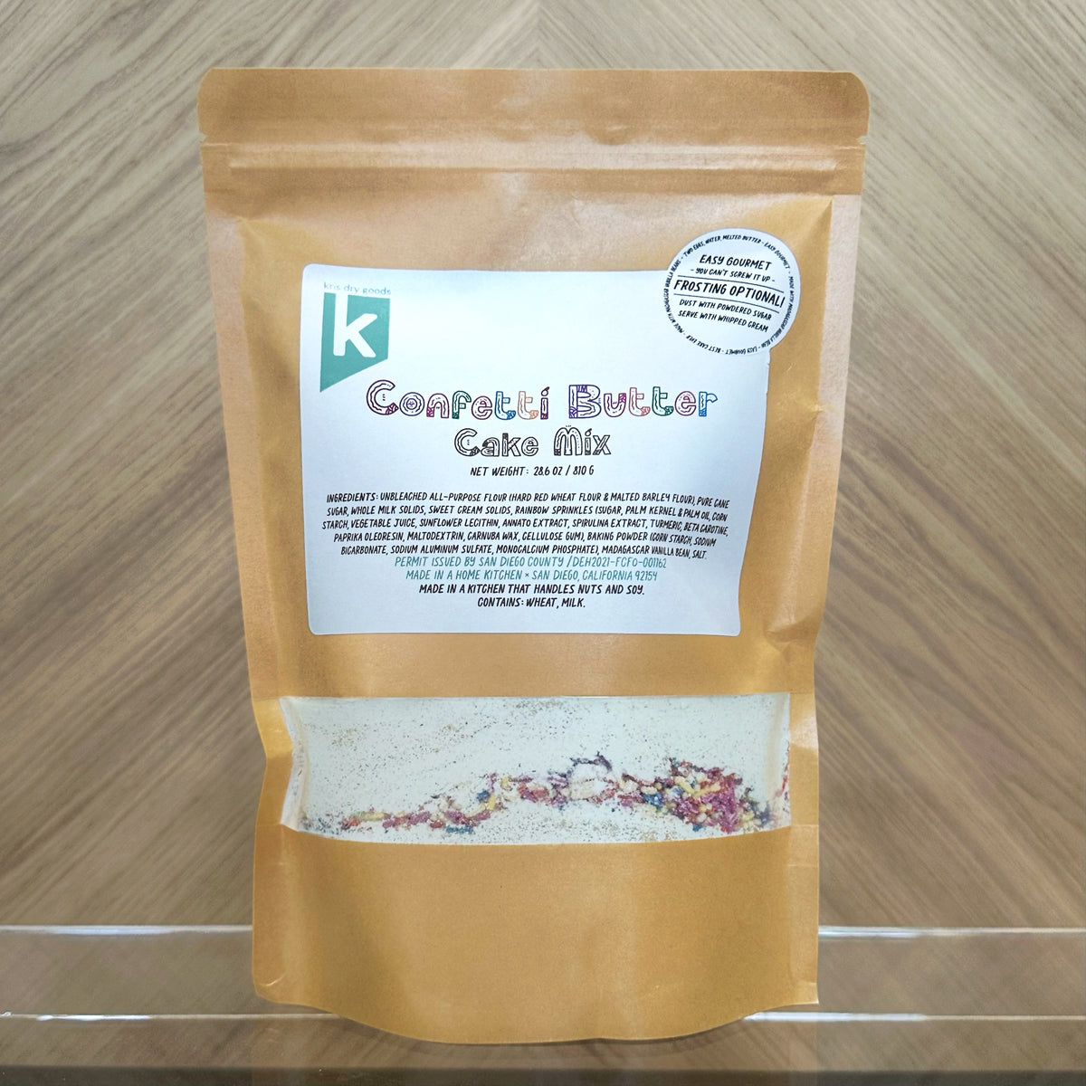 Confetti Butter Best Ever Gourmet Cake Mix– Kris Dry Goods