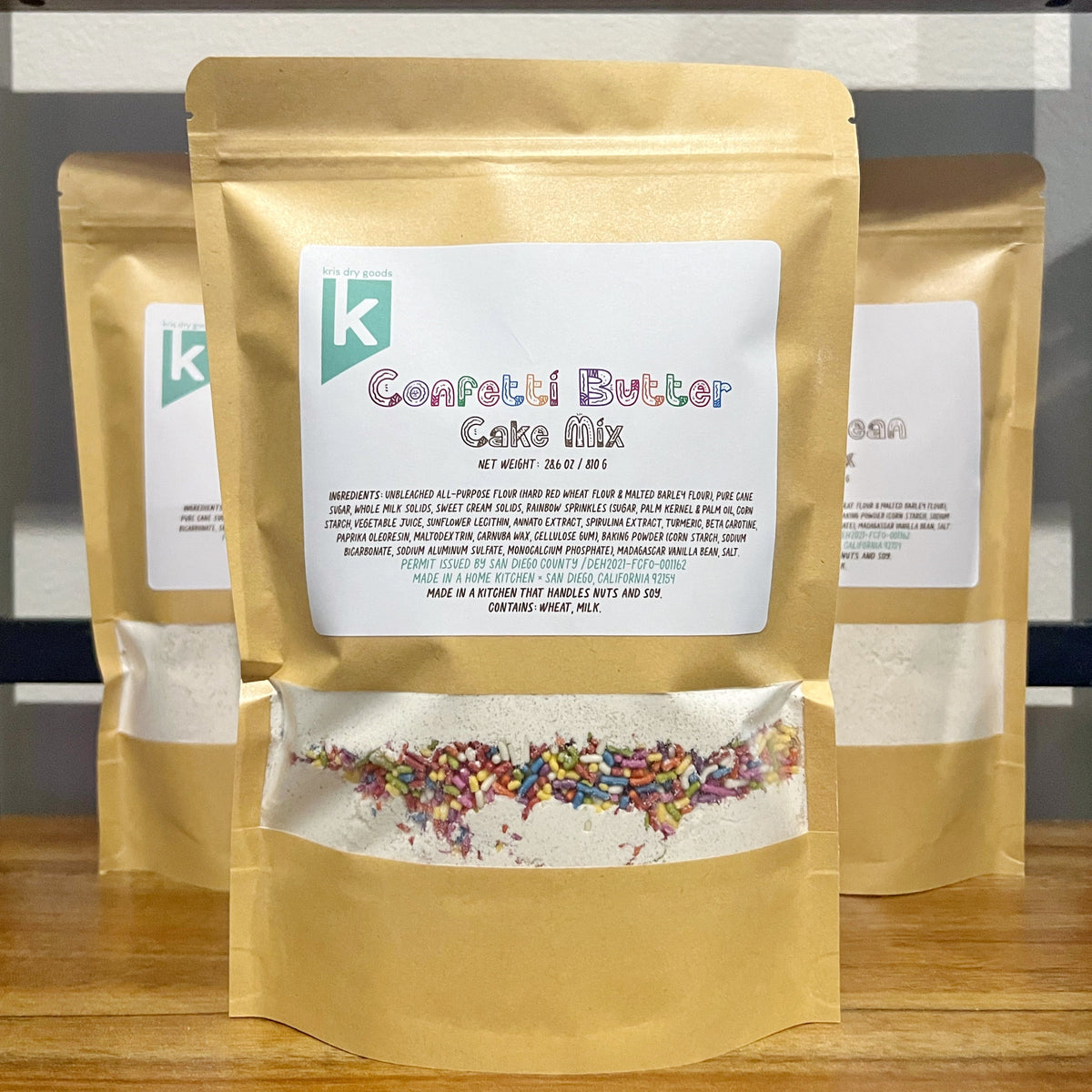 Confetti Butter Best Ever Gourmet Cake Mix– Kris Dry Goods